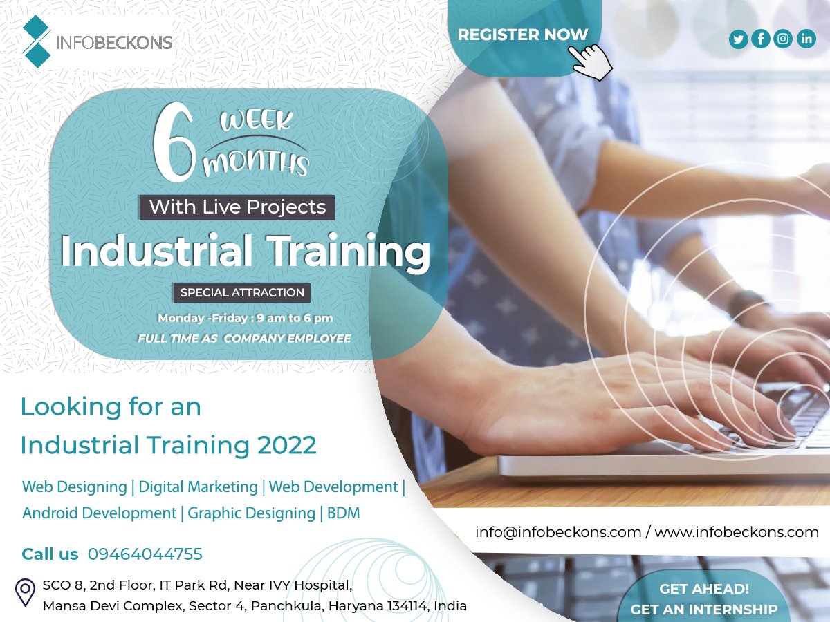 6 Months Industrial Training Company - SC Classifieds